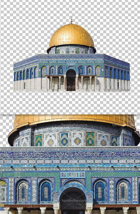 عکس مسجد الاقصی دوربری گرافیک با طعم تربچه