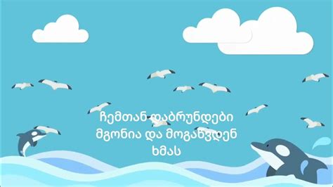 თოლია By მაია ჩხეიძე Youtube