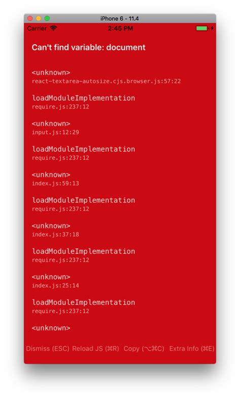 react native can t find variable document · issue 4063 · storybookjs storybook · github