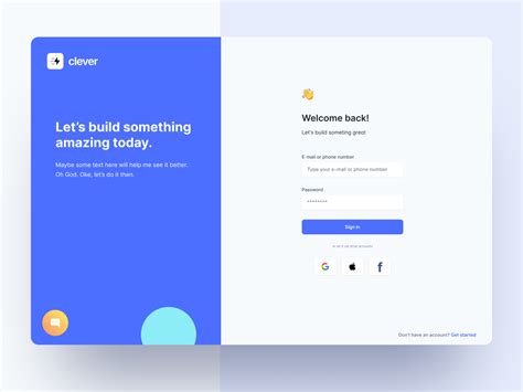 Login Screen Clever Dashboard Ui Kit By Webpixels On Dribbble