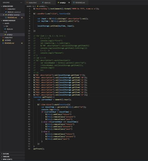 GitHub Carson WorkScheduler A Work Scheduler Made Using Third Party APIs