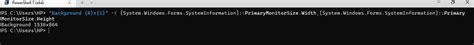 How To Find Display Resolution Using Powershell Techepages
