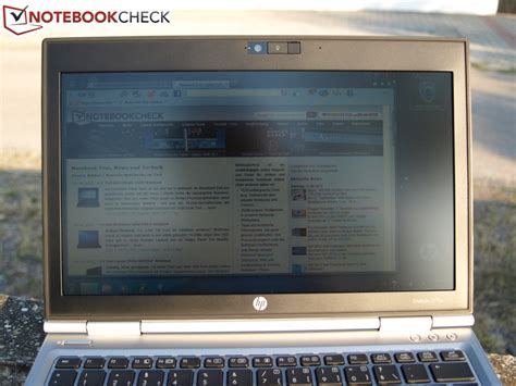Review Hp Elitebook P B Q Ea Notebook Notebookcheck Net Reviews