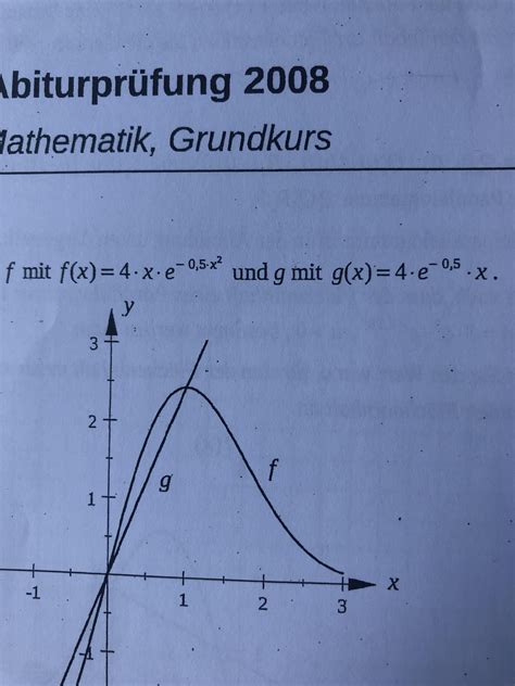 [a Levels Math F X G X ] How Do Show That 3 Interceptions Exist Between F X And G X R