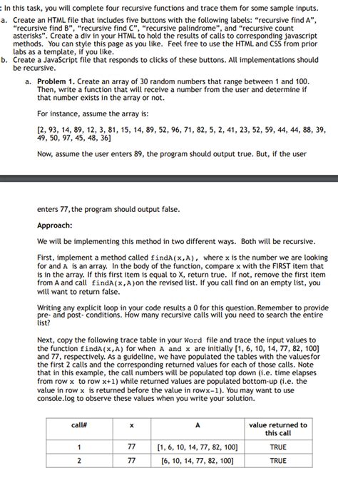 solved in this task you will complete four recursive