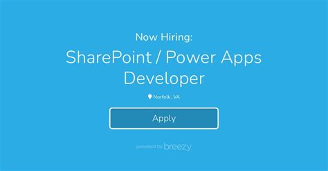 Sharepoint Power Apps Developer At Tqi Solutions Inc