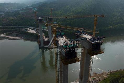 重庆北碚：重点工程建设忙 人民图片网