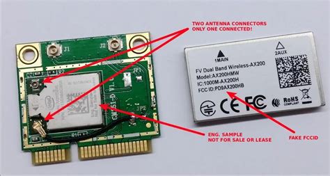Using Intel Ax200 M 2 Wlan Card With Mini Pcie M 2 Adapter On Lenovo