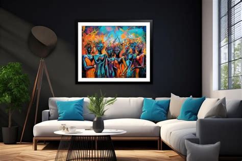 Premium Ai Image Framing Your Art Unlock Your Creativity With The Perfect Canvas Frame