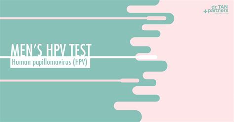 Human PapillomaVirus HPV Testing For Men Men S Clinic