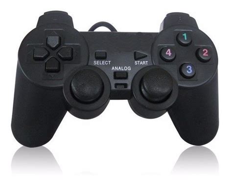 Joystick Usb Vibration Dual Shock Pc R Em Mercado Livre