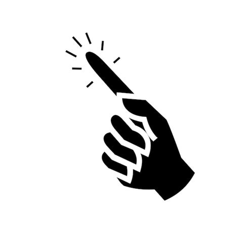 Premium Vector Computer Mouse Click Cursor Arrow Icon Illustration