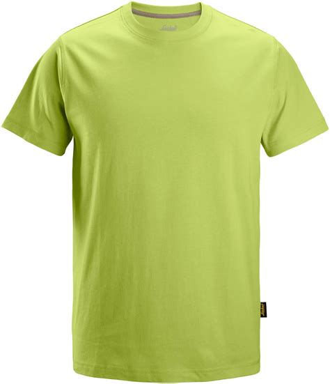 Snickers 2502 T Shirt Lime Snickers Store