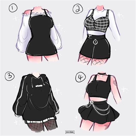Lucy 4 Oct Irl Chibi On Instagram “🖤monochrome Outfits🖤 Which