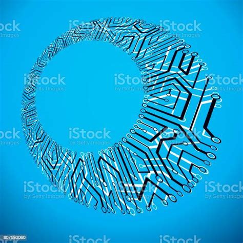 회로 보드 벡터 추상적인 기술 그림입니다 하이테크 디지털 체계 전자 장치입니다 분명 복사 공간 기술 마이크로칩 추상적인