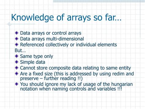Ppt Control Arrays Records And Record Arrays In Vb Powerpoint