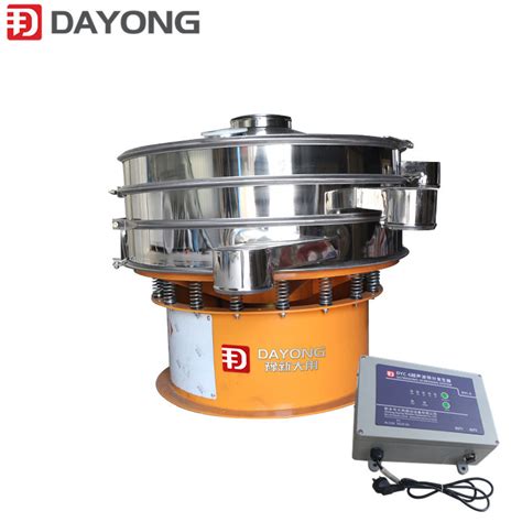 Double Deck Stainless Steel Rotary Vibrating Screen Classifier For