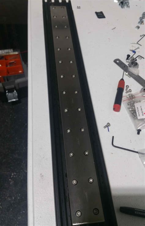 Part Hiwin Linear Rail Mounted Onto Openbuilds Cbeam X Axis DIY CNC