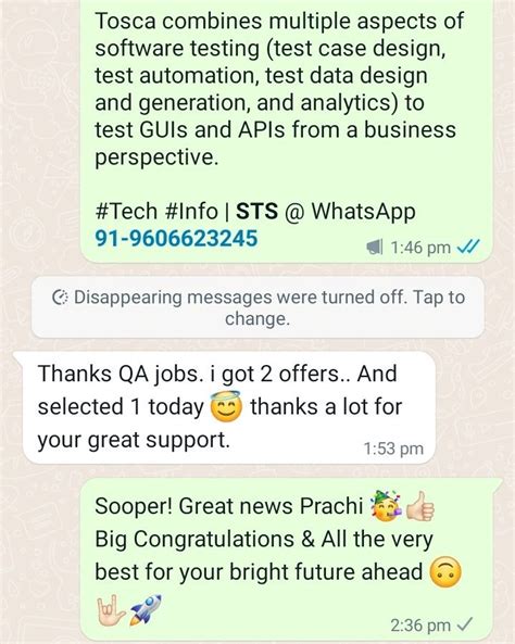 Whatsapp Softwaretesting Qaautomation Manualtesting Testautomation