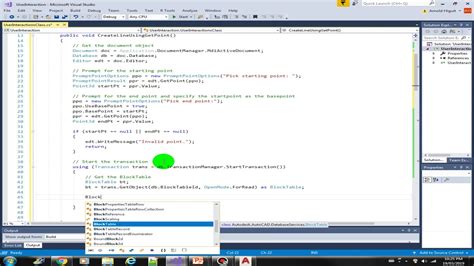 C Programming In Autocad Using Getpoint Method Youtube
