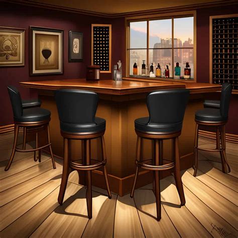 Choosing The Ideal Bar Stool Height For Comfort Style Carlos G Mata