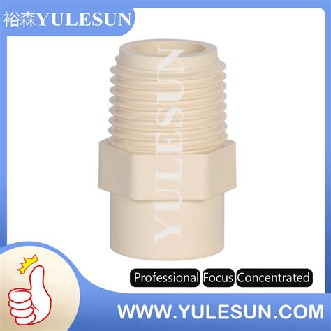 PVC CPVC Pipe Fitting Male Socket PVC Fitting And Conduit Fitting