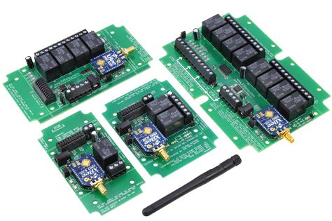 Long Range Wireless Relay Controllers For Sensor Monitoring Control