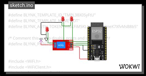 Blynk Esp32 Iot Wokwi Esp32 Stm32 Arduino Simulator