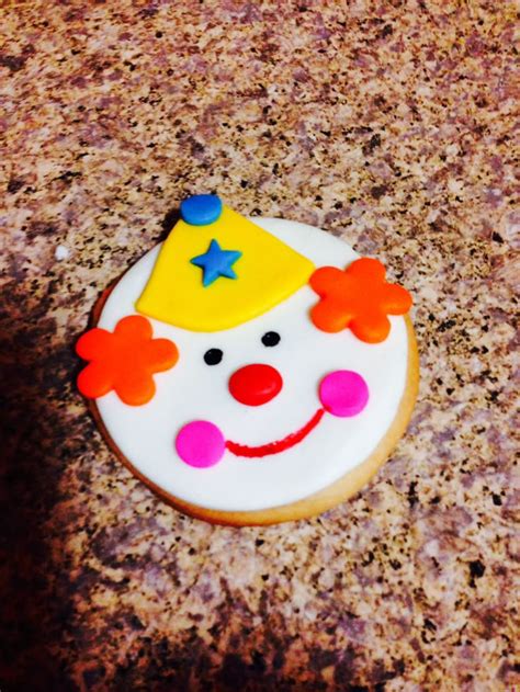 Clown Cookies For A Fun Circus Party