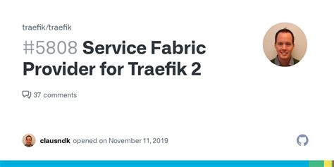 Service Fabric Provider For Traefik Issue Traefik Traefik GitHub