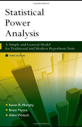 Buy Statistical Power Analysis A Simple And General Model For Traditional And Modern Hypothesis
