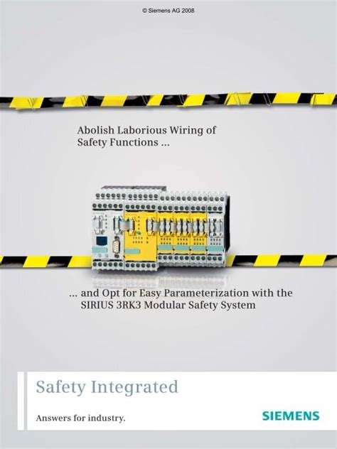 sirius 3rk3 modular safety system