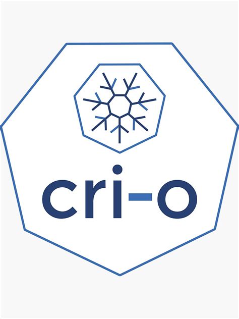 Cri O Lightweight Container Runtime For Kubernetes Sticker Sticker