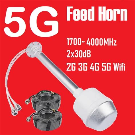 Saudi Arabia Warehouse No Tax Long Range Directional 1710 3800 5g 4g Bipolarized Antenna Feed