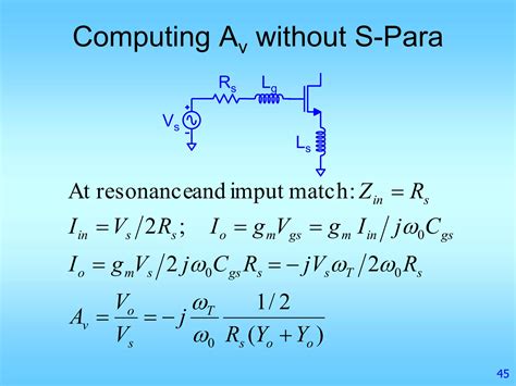 Low Noise Amplifier PPTX