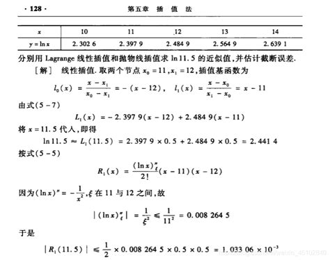 Lagrange插值法的matlab实现lagrange插值法matlab Csdn博客