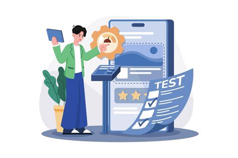 Premium Vector Usability Testing Illustration Concept On White Background