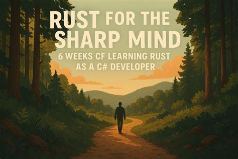 Rust For The Sharp Mind 6 Weeks Of Learning Rust As A C Developer … Chris Woody Woodruff