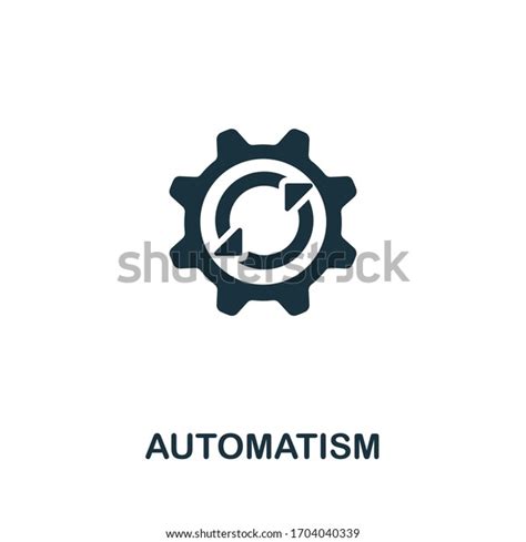 Automatism Icon Personal Productivity Collection Simple Stock Vector Royalty Free 1704040339