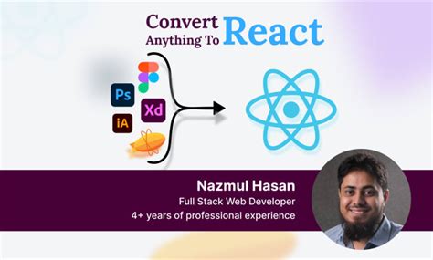 convert figma psd xd zeplin design to responsive react app by