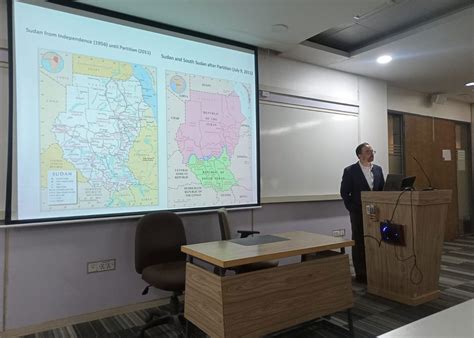 Sess Hosts Dr Noah Salomon For An Insightful Talk On Sudans Post Partition Dynamics