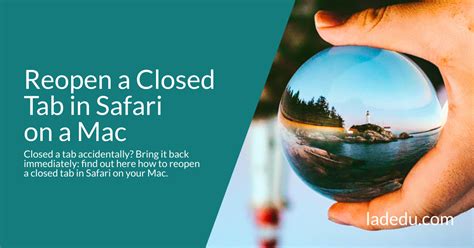 How To Reopen A Closed Tab In Safari On A Mac La De Du