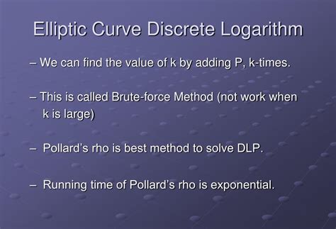 Ppt Elliptical Curve Cryptography Powerpoint Presentation Free