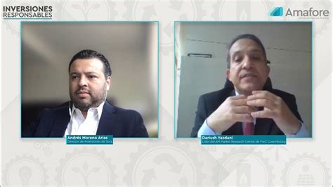 Dariush Yazdani Líder Del Am Market Research Centre De Pwc Luxembourg Youtube