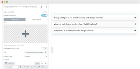 Elementor Accordion Widget Customization Master Addons