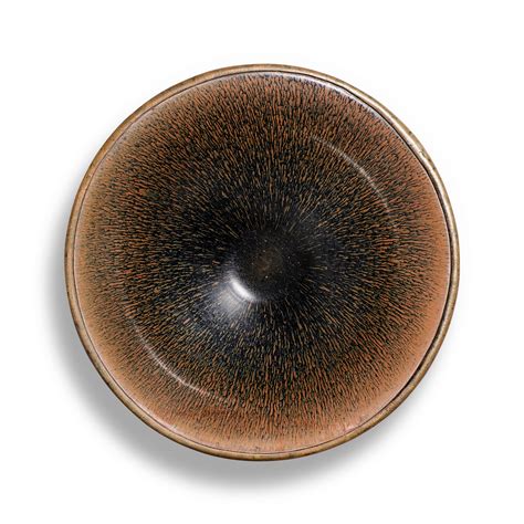 An Extremely Large Jian Hares Fur Nogime Temmoku Bowl Southern