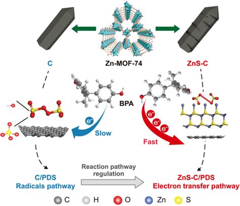 Zns Embedded Porous Carbon For Peroxydisulfate Activation Enhanced Electron Transfer For