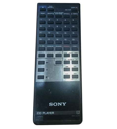 SONY RM D770 RM D771 Compatible General Branded Remote Control 14 8 REMOTE CONTROL WORLD