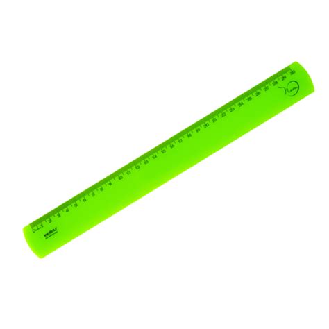 Regua De 30 Cm New Line Verde Neon Maxcril Lamar Distribuidora E