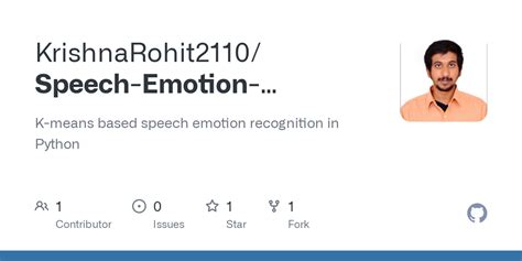 Github Krishnarohit2110speech Emotion Recognition K Means Based